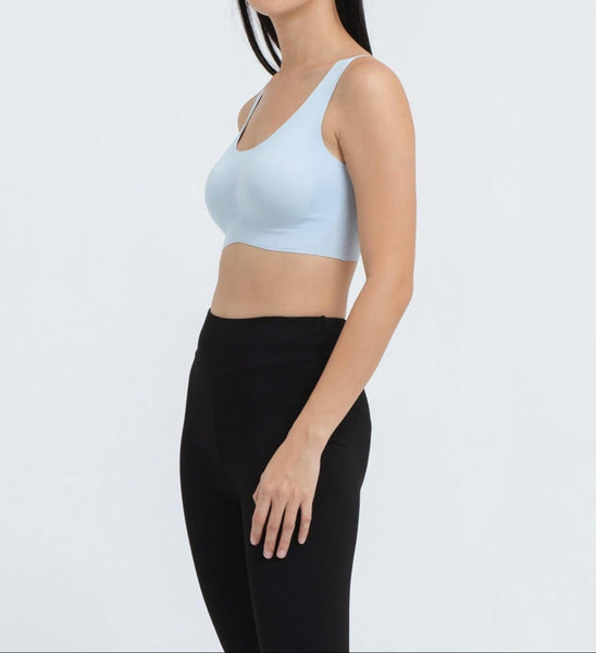 Blue Bamboo Bralette - Hellolilo