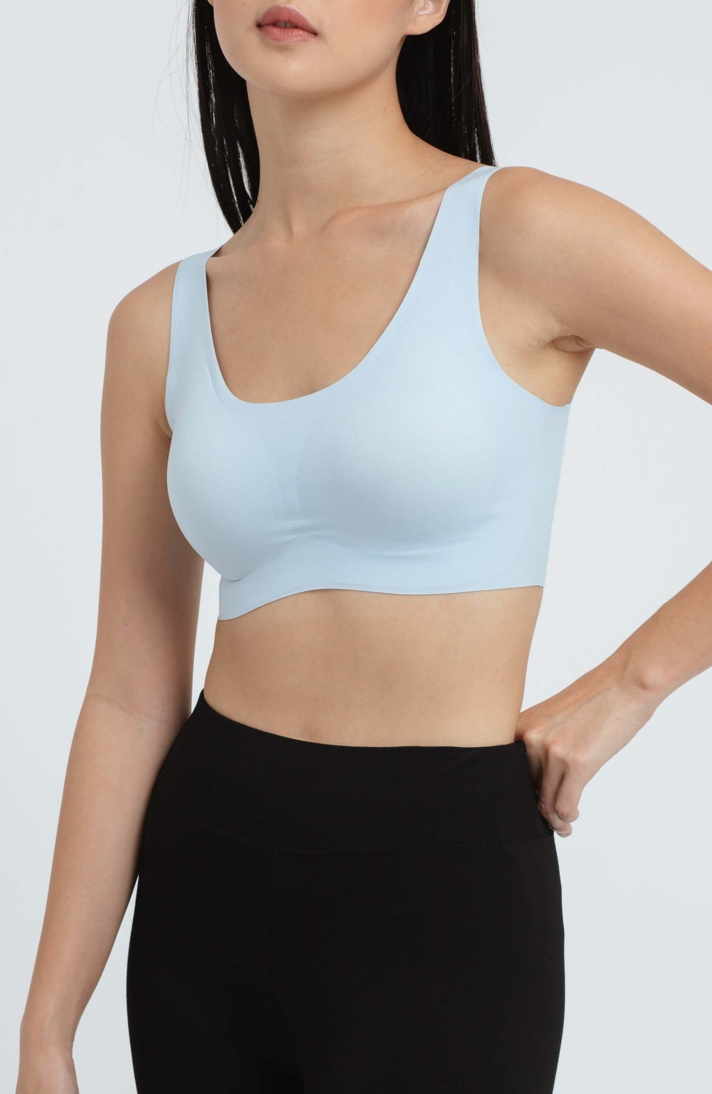 Blue Bamboo Bralette - Hellolilo