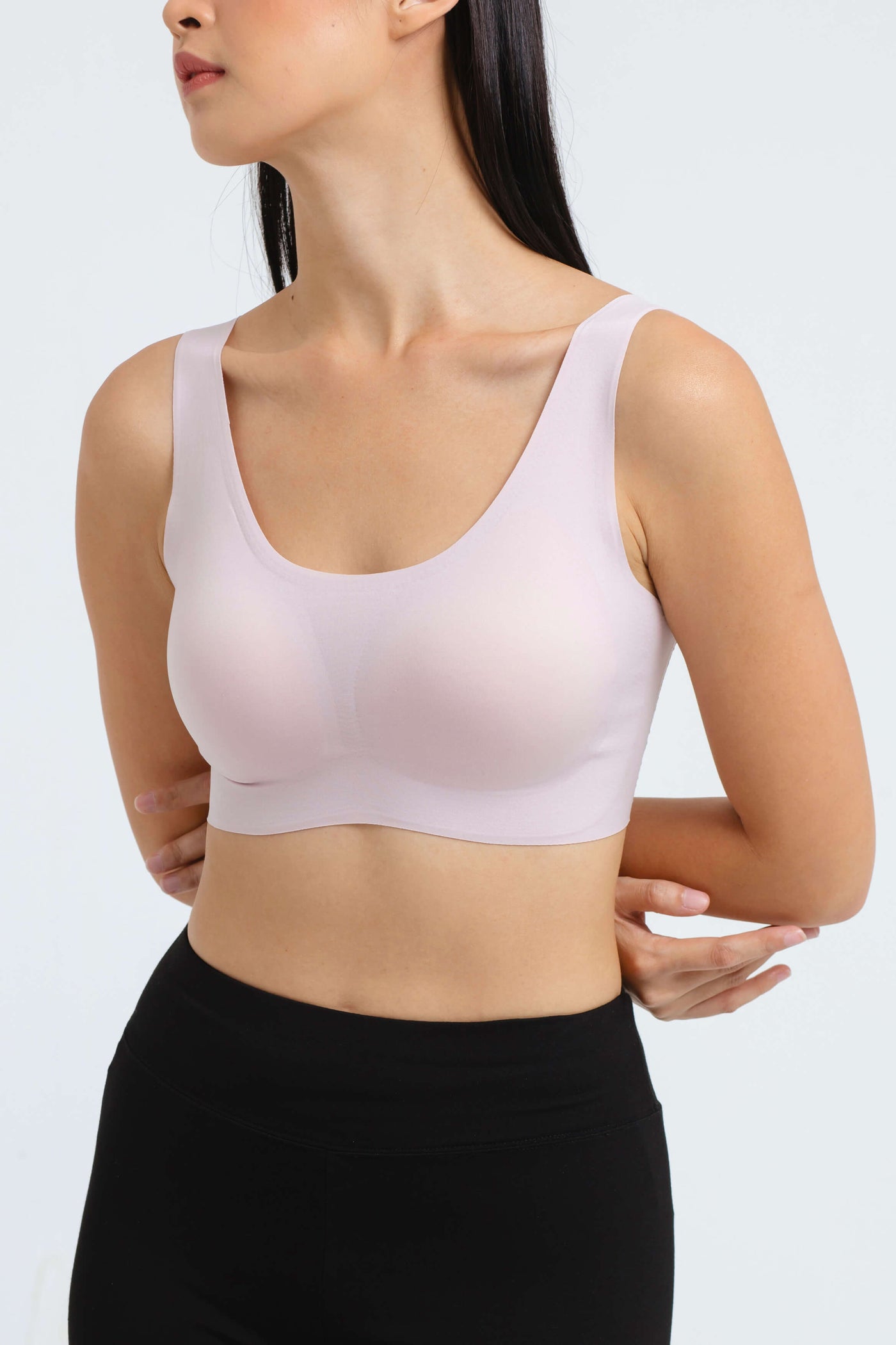 Blush Bamboo Bralette - Hellolilo