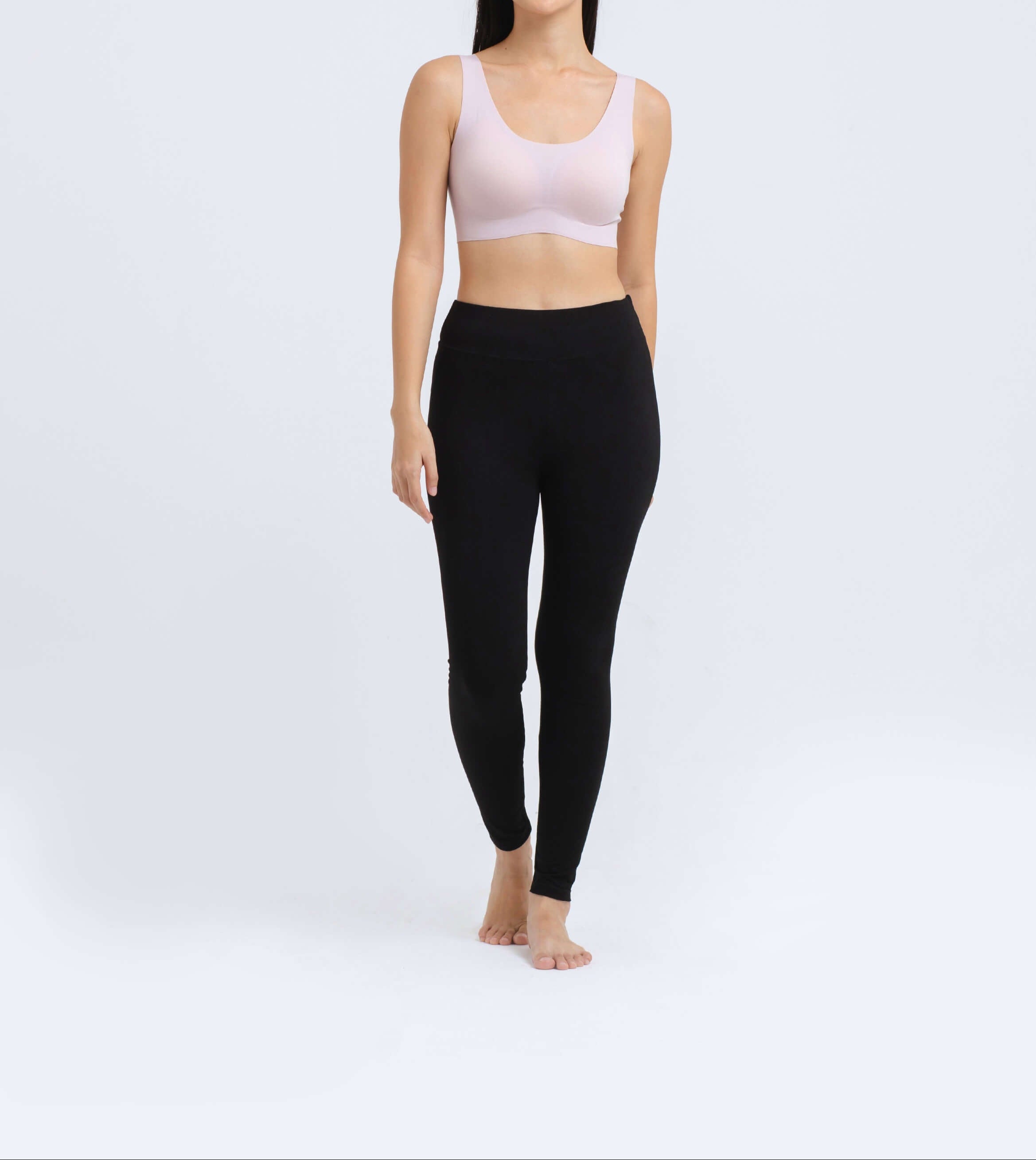 Blush Bamboo Bralette - Hellolilo